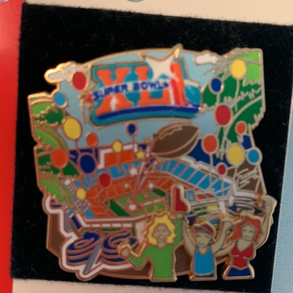 NFL | Accessories | Charles Fazzino Signature Super Bowl Xli Party Pin ...